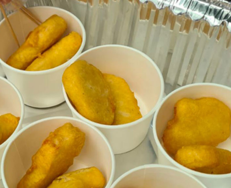 Chicken Nugget Live Station Rental Singapore | Family Day Catering