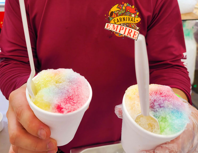 Snow Cone Live Station Rental Singapore | Carnival Coolers